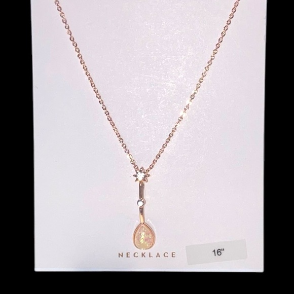 LC Lauren Conrad | Jewelry | Lc Lauren Conrad Rose Gold Necklace ...